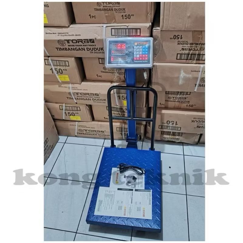 Jual TORA Timbangan Duduk Digital 150Kg - 150 kg Timbangan Duduk Double Display 150 Kg TORA ...