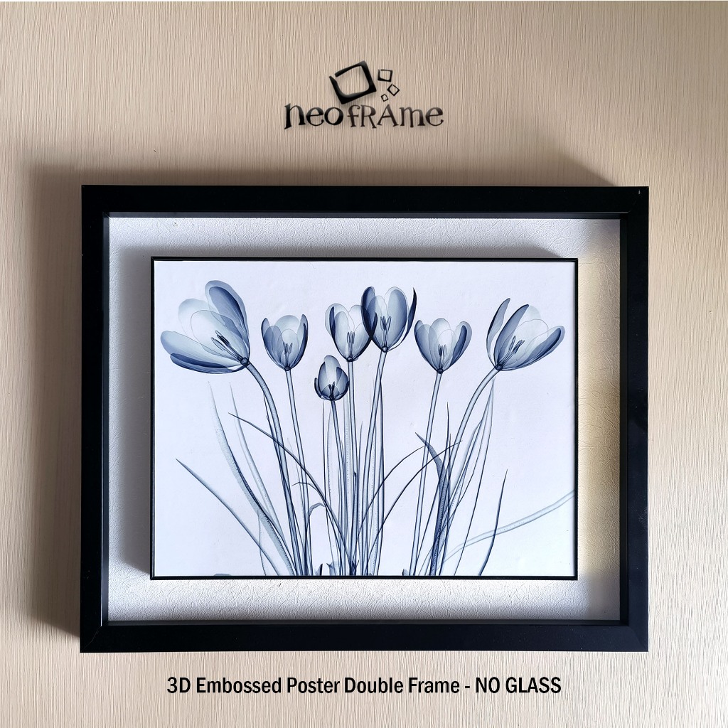 Jual Neoframe - 3D Embossed Poster Double Frame 12R(30x40) | Shopee ...