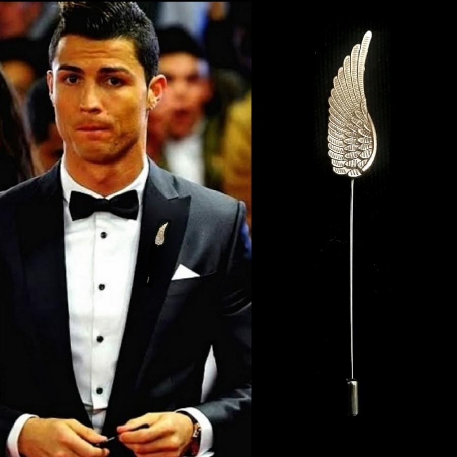 Jual Metal Rose Gold Angel Wing Lapel Pin Feather Bros Jas Tuxedo Mens | Shopee Indonesia