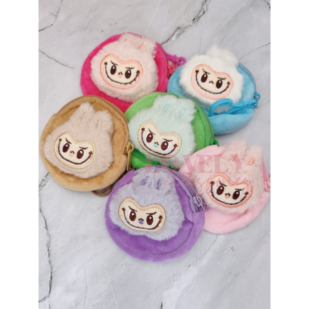 Jual Dompet Kain Labubu / Pouch Koin Boneka Labubu Gantungan Kunci ...