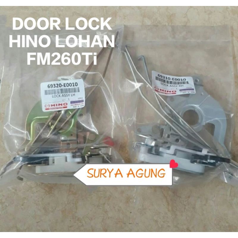 Jual DOOR LOCK / KANCINGAN PINTU HINO LOHAN FM260Ti / HINO 500 HARGA ...