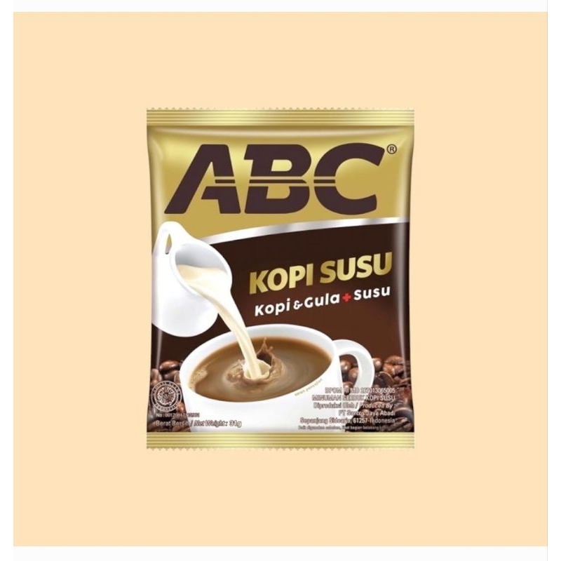 Jual Kopi ABC Susu Renceng - 10 sachet | Shopee Indonesia