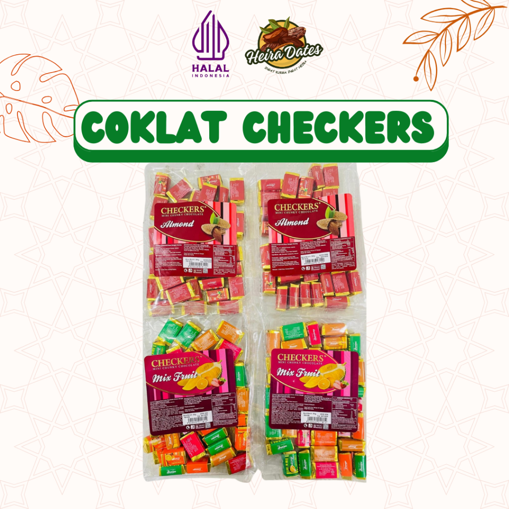 Jual Coklat Checkers Malaysia 300gr | Shopee Indonesia