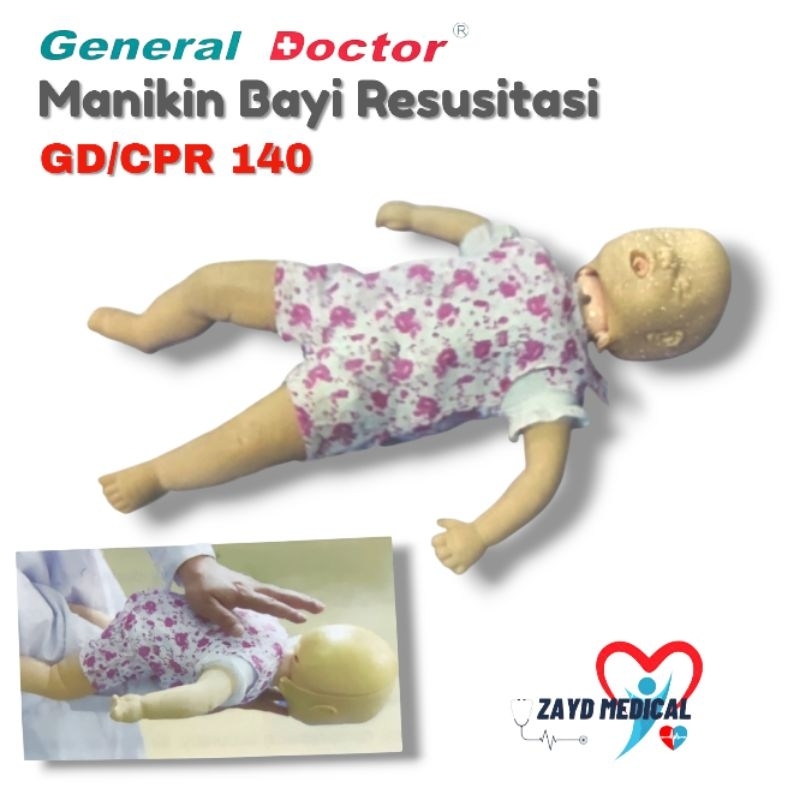 Jual PHANTOM MANIKIN BAYI RESUSITASI GD-CPR140/ MANIKIN BABY ANNE ...