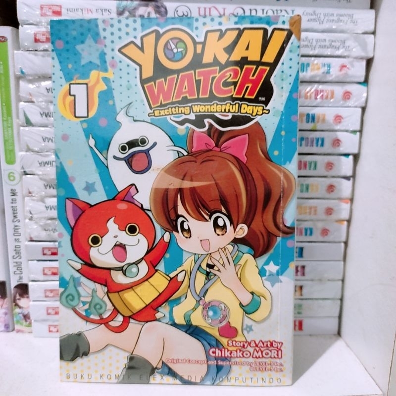 Jual komik yokai watch exciting wonderful days vol 1 preloved | Shopee Indonesia