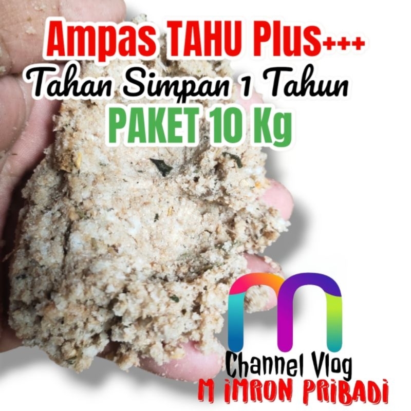 Jual Paket 10 Kg AMPAS TAHU PLUS PLUS++++ Bekatul Sekem Giling Janggel Giling Sayuran Asam Amino ...