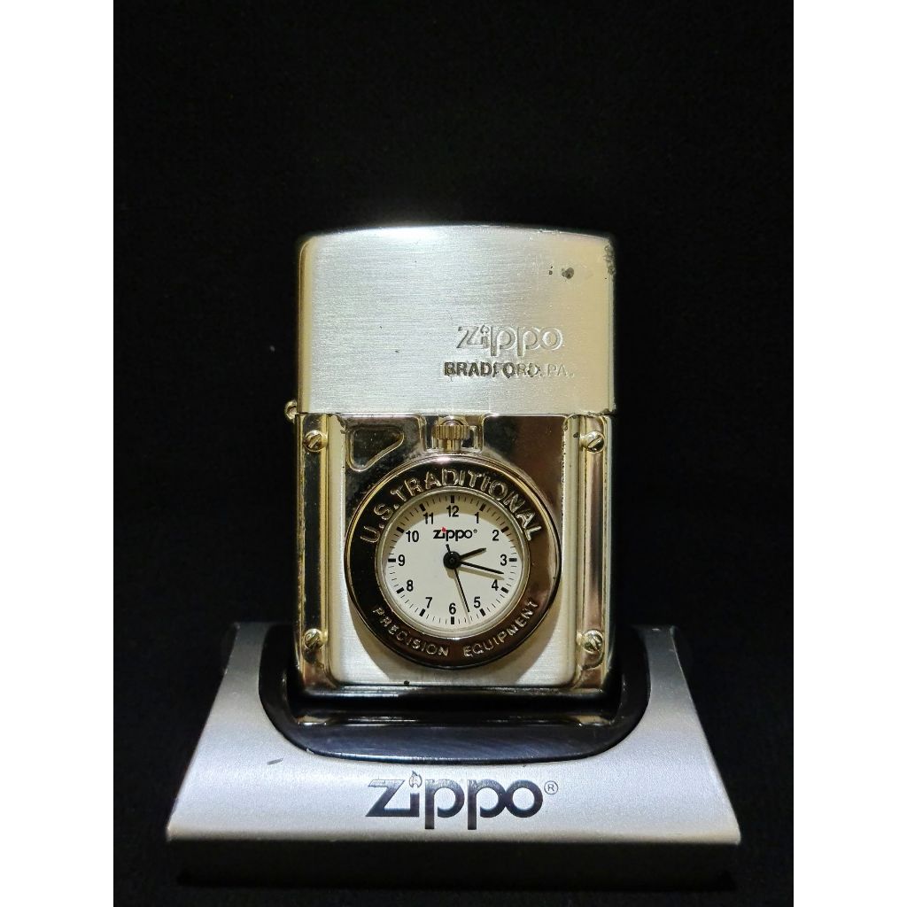 Jual Zippo Time Lite Series Clock/Watch Face 2005 Rare (Second Good ...