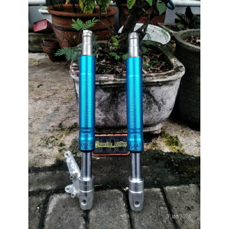 Jual shock depan up sidedown usd supra supra 125 posh | Shopee Indonesia