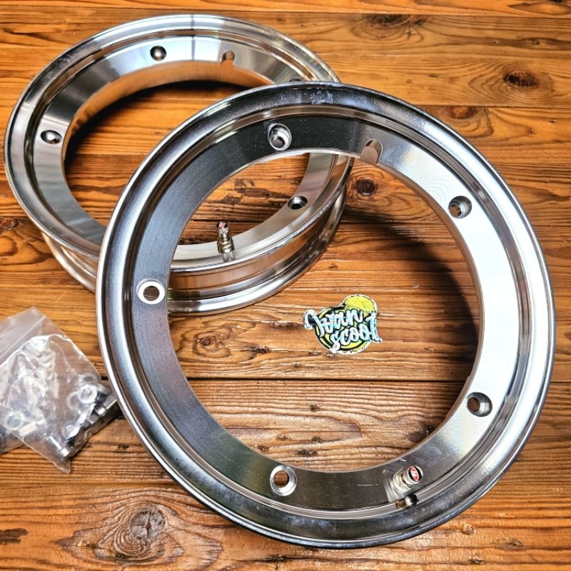 Jual VELG TUBELESS VESPA RING 10 SIP AFR BIJIAN 1 PCS VELG VESPA SPRINT ...