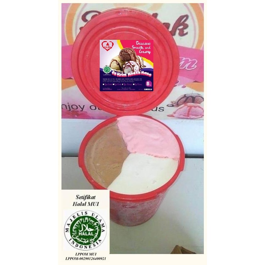 Jual Ice cream 8 liter utk cafe hajatan bisa COD bayar di tempat ...