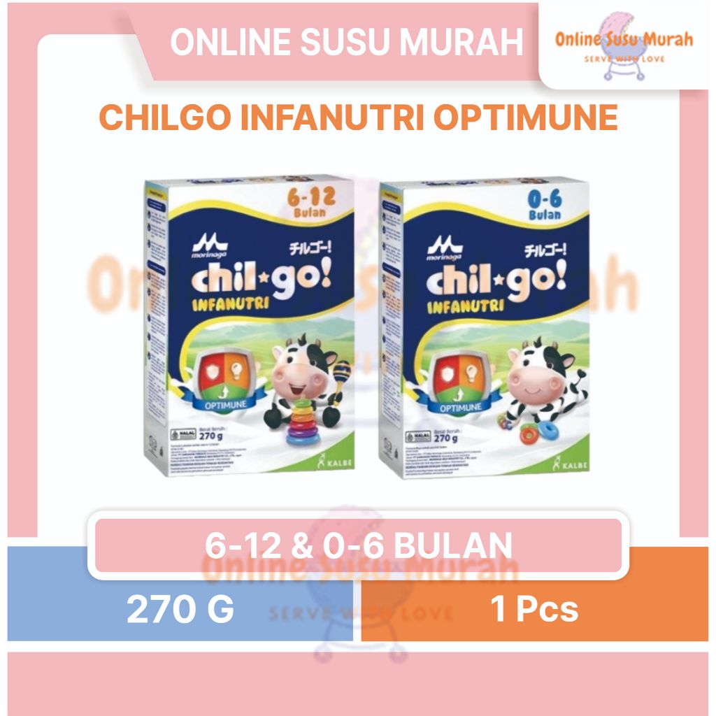 Jual CHIL GO POWDER MILK CHIL GO IFFO 0-6 & 6-12 270 G SSKD | Shopee ...