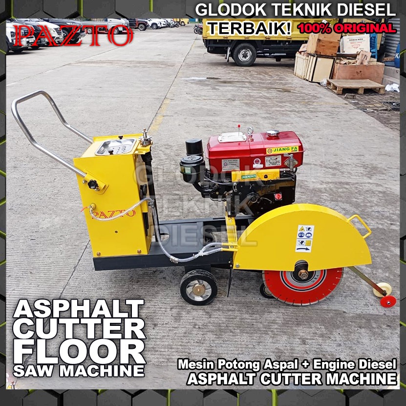 Jual Pazto Mesin Potong Aspal Beton + Engine Diesel + Mata Potong PCC ...