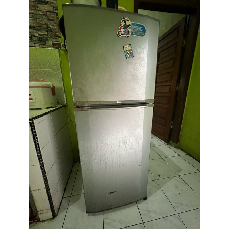 Jual kulkas LG 2 pintu second | Shopee Indonesia