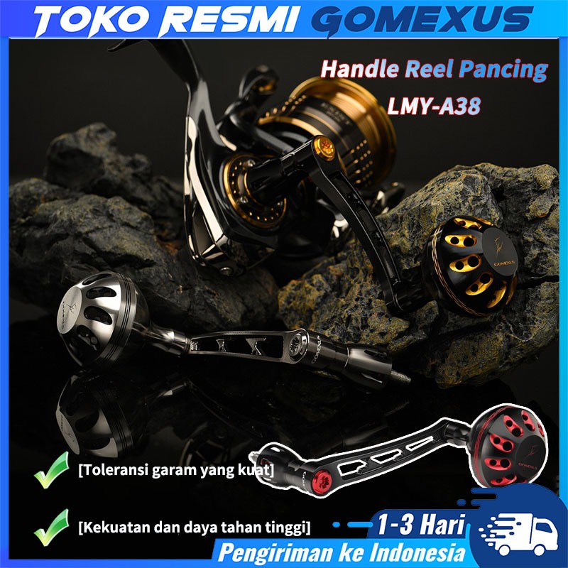 Jual Gomexus Hunter Galaxy 38 jigging handle 70mm used for Shimano ...