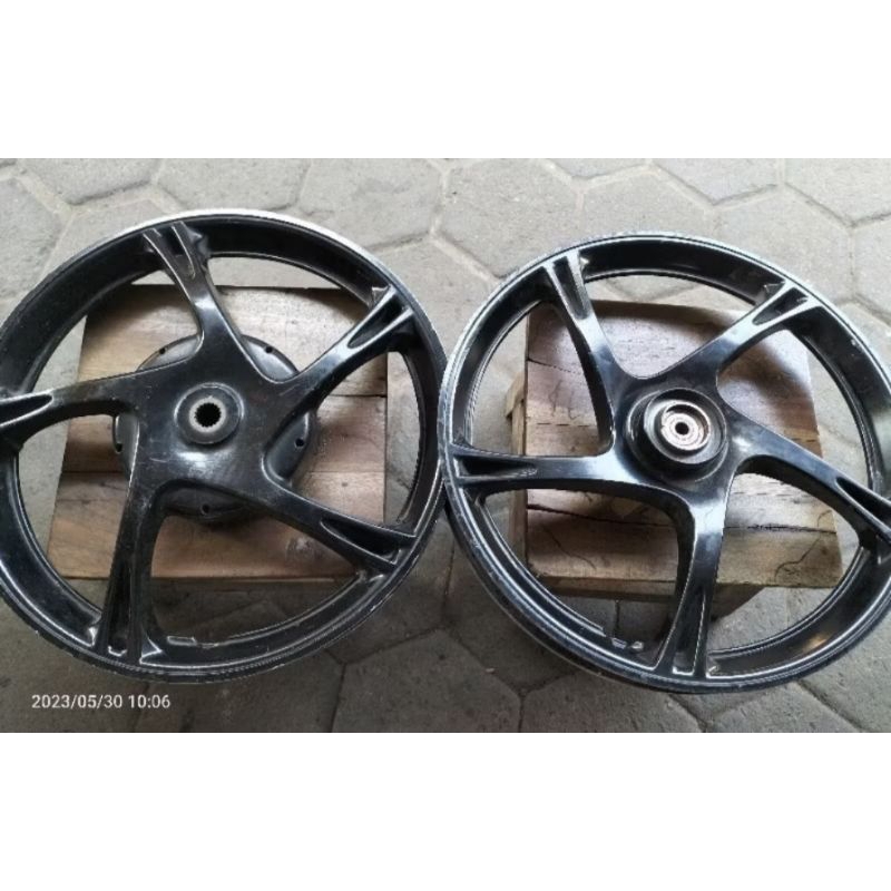 Jual VELG DEPAN, BELAKANG ORIGINAL MIO SPORTY, MIO SMILE, MIO SOUL CAT ...