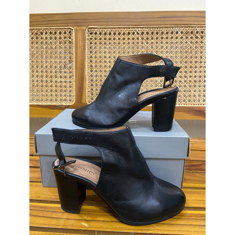 Jual VIONIC HEELS LACEY BLACK | Shopee Indonesia