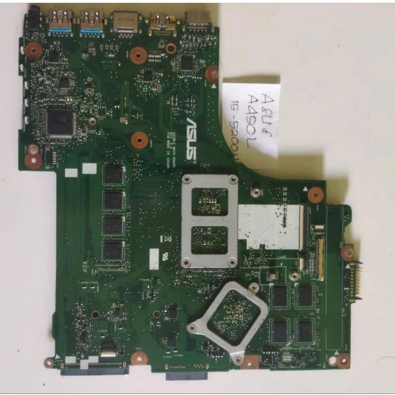 Jual Motherboard Main board mobo normal Laptop Asus A450L Core i5 gen 4 ...