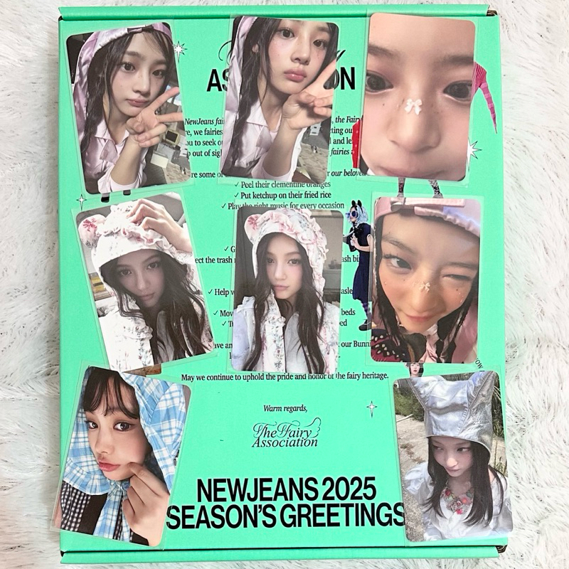 Jual [READY] PHOTOCARD NEWJEANS SEASON’S GREETING 2025 SG25 OFFICIAL | Shopee Indonesia