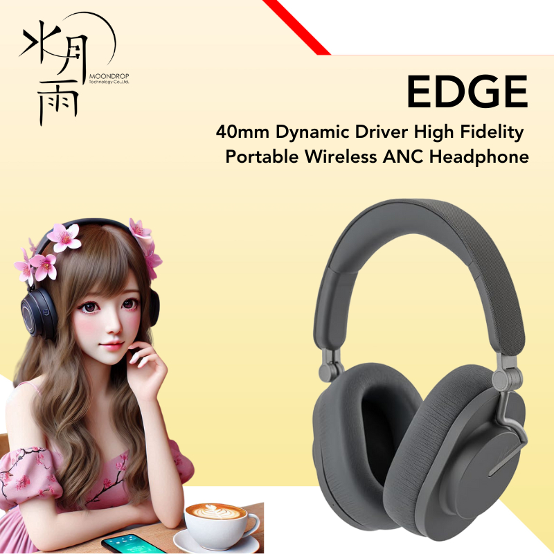 Jual Headphone Moondrop EDGE 40mm Dynamic Driver High Fidelity Portable ...