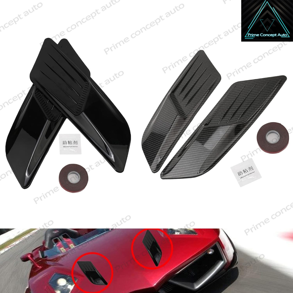 Jual Universal Car Side Air Flow Fender HD-714v Air Scoop Vent Air Car ...