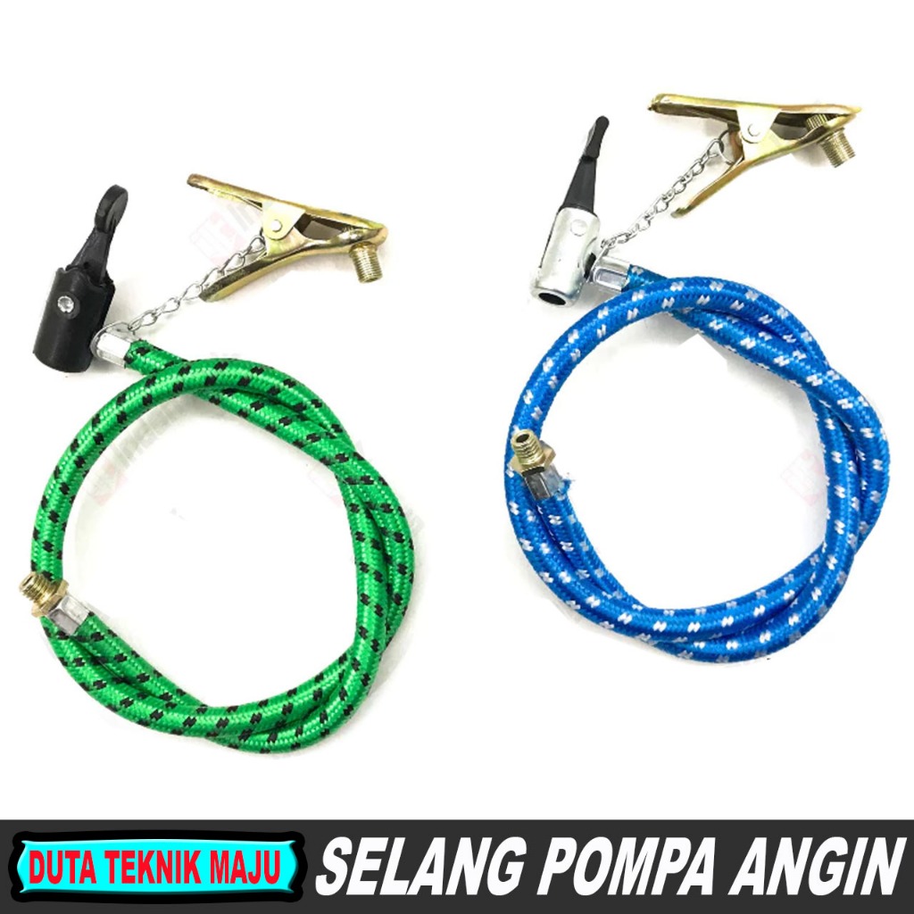 Jual Selang Pompa Angin Tabung Ban Sepeda Roda Motor Bola / Selang ...