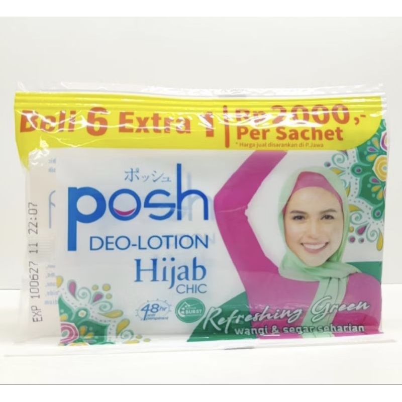 Jual Posh Deo lotion sachet | Shopee Indonesia