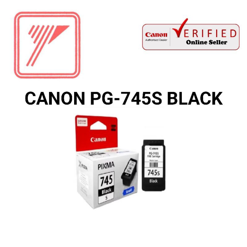 Jual CANON ink tinta PG745S PG745 S PG 745S PG-745S 745 Small Black ...