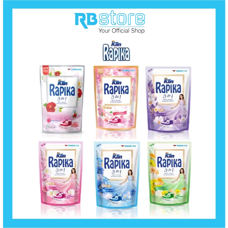Jual Rapika 3-in-1 Pelicin, Pewangi, Pelembut 300ml All Variant ...