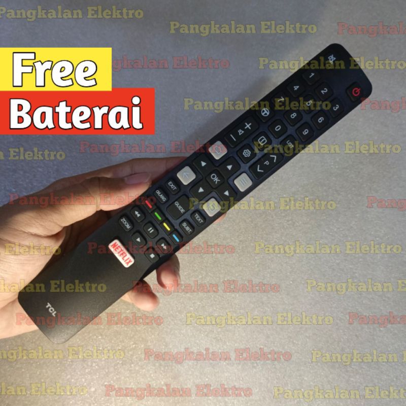 Jual REMOTE TV TCL ANDROID SMART TV ORIGINAL ASLI RC802N YAI3 FREE BATU ...