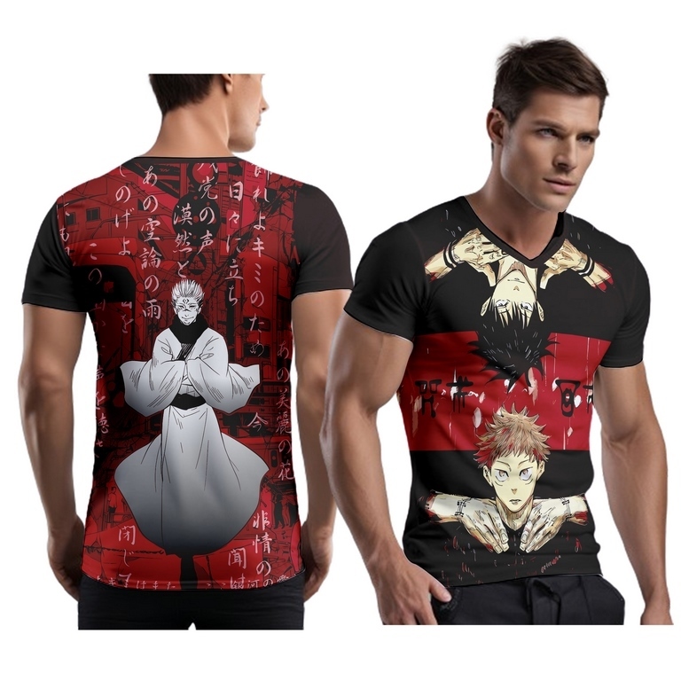 Jual jersey anime JUJUTSU KAISEN baju gojo satoru sublime 3D terbaru ...