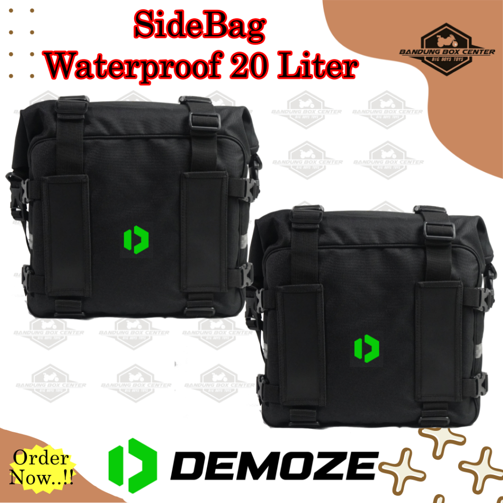 Jual Sidebag Motor Tas Samping Motor 20 Liter Side Bag Tas Motor ...