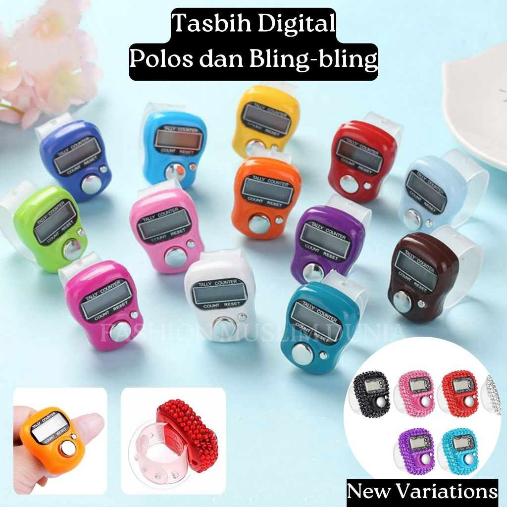 Jual Tasbih Digital LED Biasa dan Tasbih LED Bling-Bling - Harga/pc ...