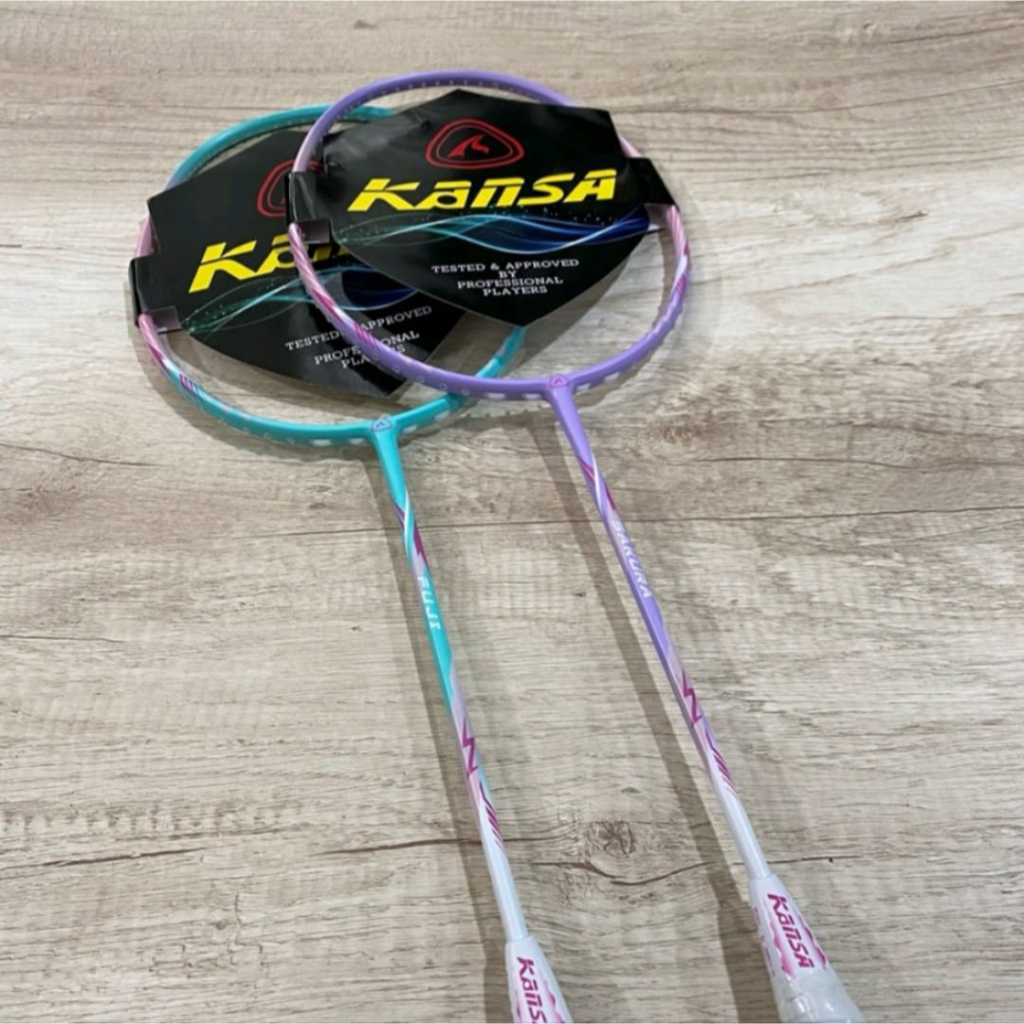 Jual Raket Badminton Kansa Fuji / Sakura Original Made In Taiwan 33 Lbs ...