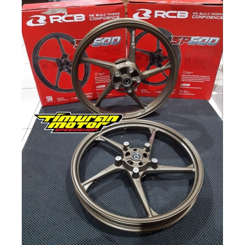 Jual VELG RCB SP500 MX KING 160 185 R17 BRONZE 5 HOLE | Shopee Indonesia