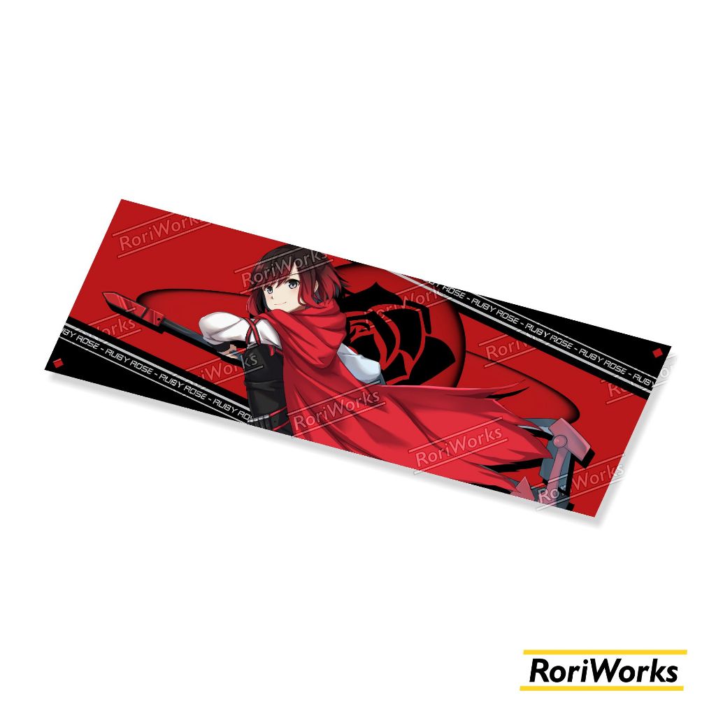 Jual Stiker Slap - Ruby Rose | RWBY | Shopee Indonesia