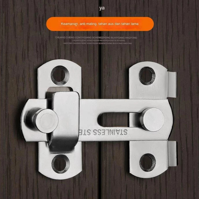 Jual Grendel Kait Kunci Pintu Geser - Kunci Pintu Slidding Door ...