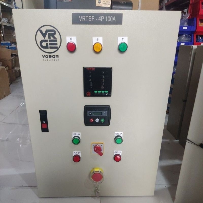 Jual Panel ATS AMF Automatic Transfer Switch 66KVA VORGE VRPTSF-100A/4P ...