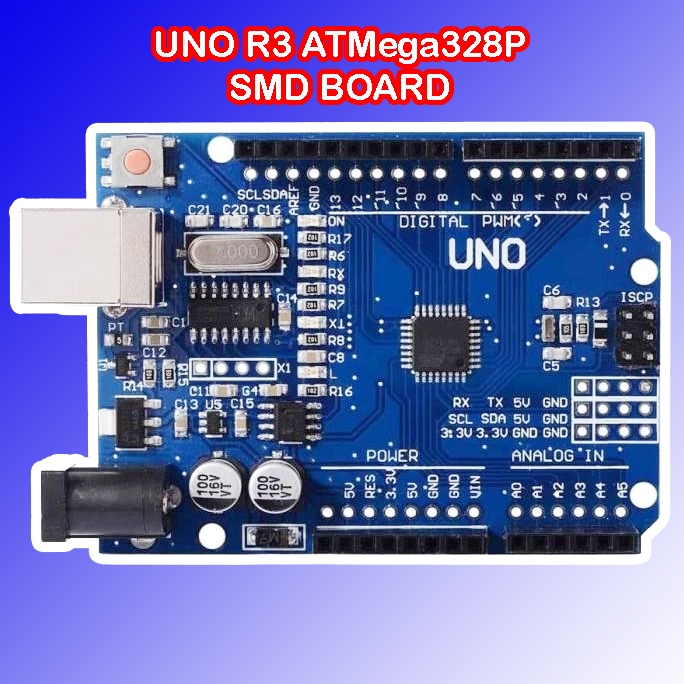 Jual Arduino Uno R3 Clone SMD | Shopee Indonesia