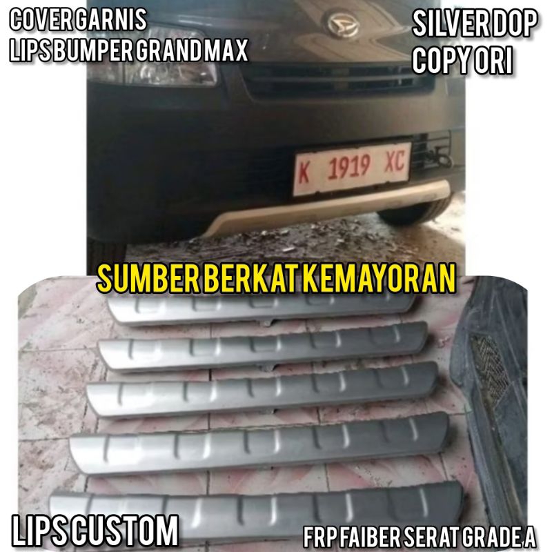 Jual Cover Garnis Lips Custom Grandmax Lips Bemper Gran max Grand Max ...