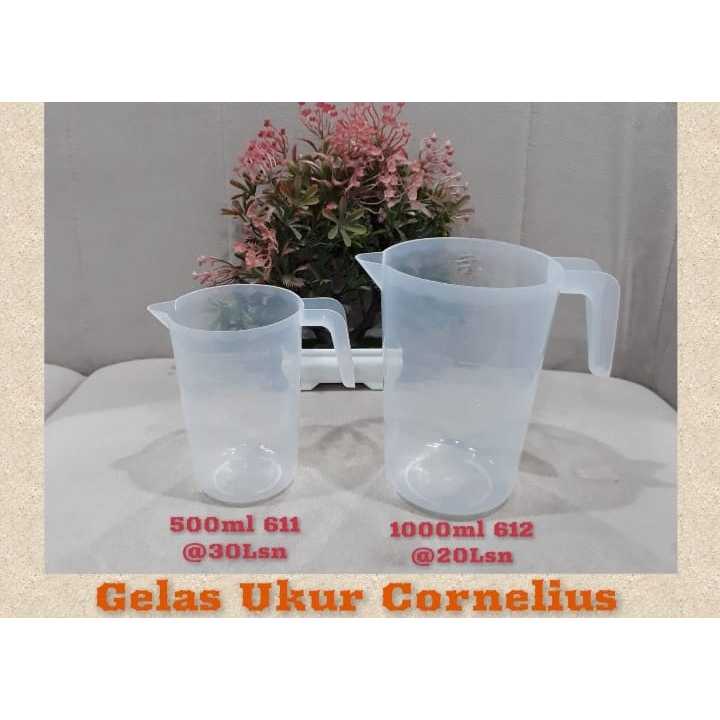 Jual GELAS UKUR 500 ML GELAS UKUR 1000 ML GELAS TAKAR PLASTIK MEASURING ...