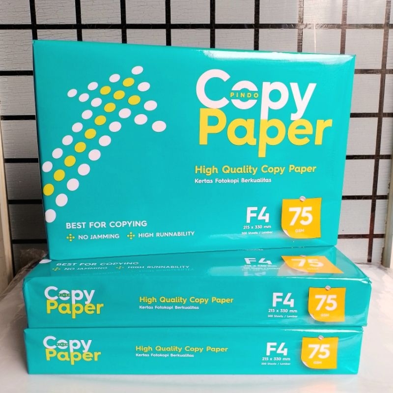 Jual Kertas Hvs F4 CPB 75gr ( Rim 500 Lbr ) [ Original ] | Shopee Indonesia