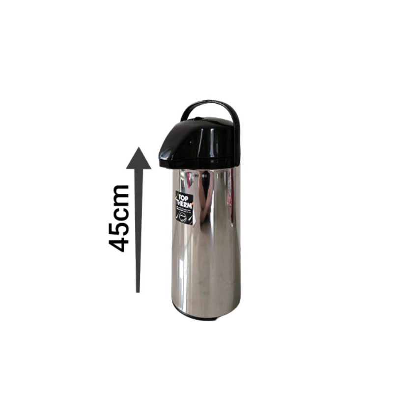 Jual Termos pencet/air pot body stainless kapasitas 2,5 liter/vacuum flask | Shopee Indonesia