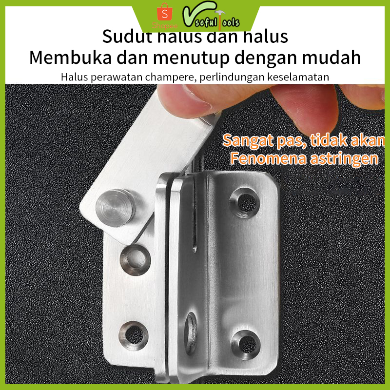 Jual Usefultools Kunci Geser Pintu / Selot Slot Gembok/Slot pintu Geser ...