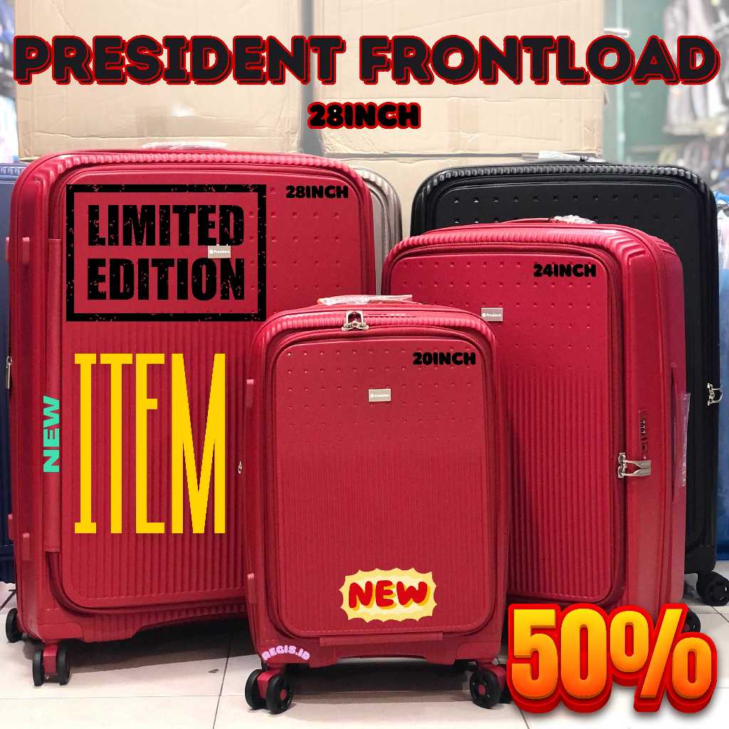 Jual [LIMITED EDITION] KOPER PRESIDENT FRONTLOAD 28inch ORIGINAL 100% ...