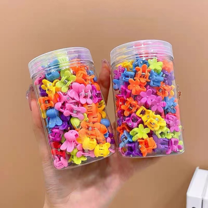 Jual (100 PCS)JEPIT RAMBUT MINI ANAK FREE BOX / JEPITAN RAMBUT BABY ...