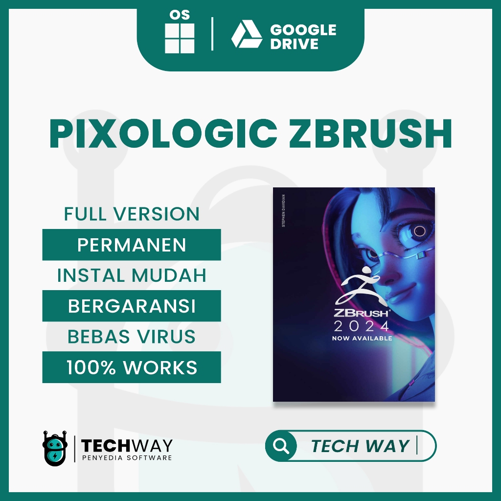 Jual Pixologic ZBrush 2024 | Windows | Shopee Indonesia