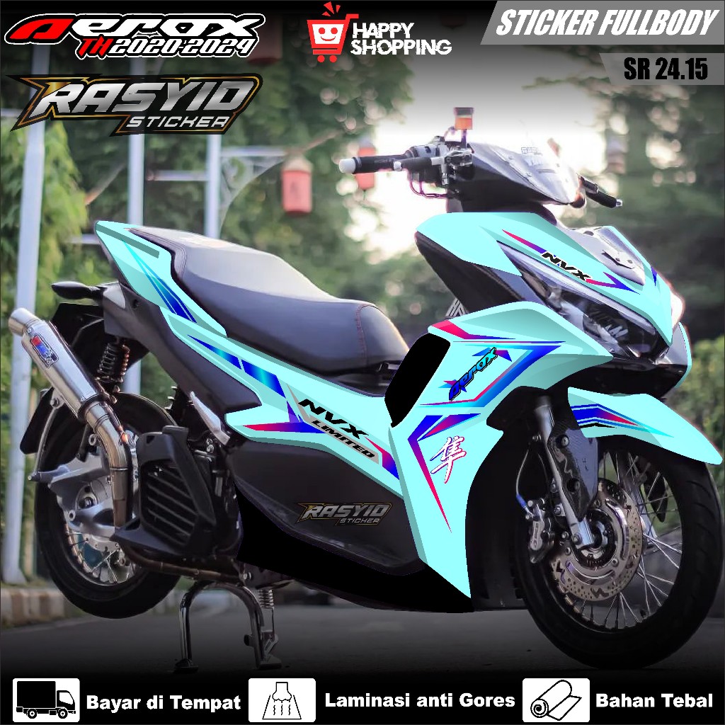 Jual Sticker Decal Full Body Yamaha Aerox 155 New Connected 2020 2021 ...