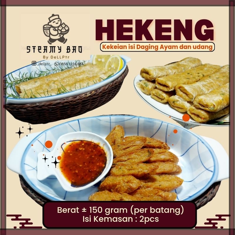 Jual Hekeng Ayam Udang / Kekeian / Gohyong / Ngohyong / Lumpia Kulit ...