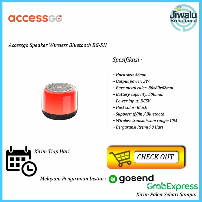 Jual Speaker Bluetooth BG-S11 | Shopee Indonesia