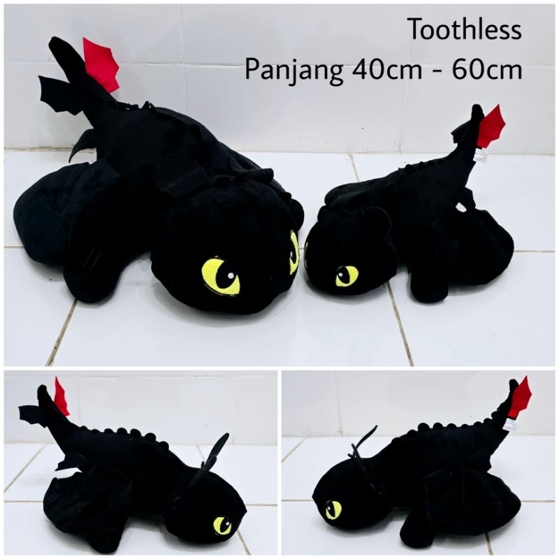 Jual Boneka TOOTHLESS / LIGHT FURY How To Train Your Dragon | Shopee ...